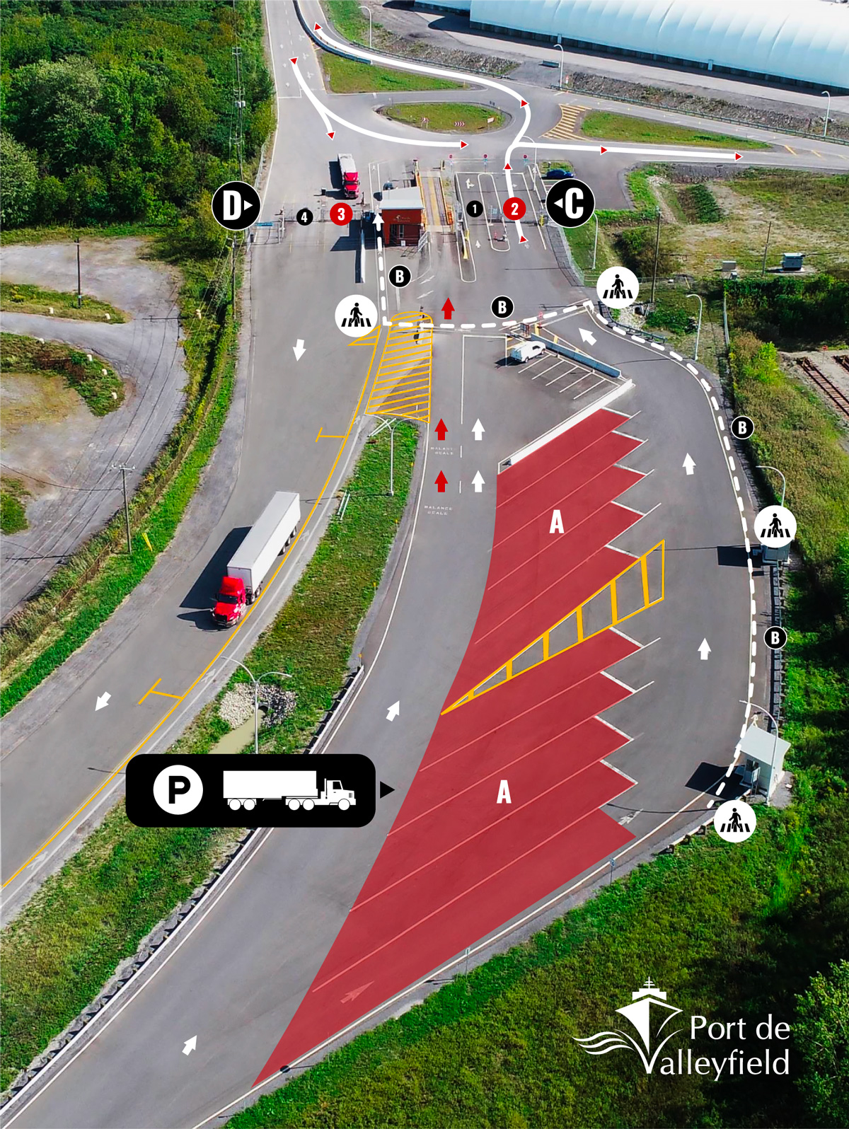 Procédure d'accès au port - Port-de-Valleyfield